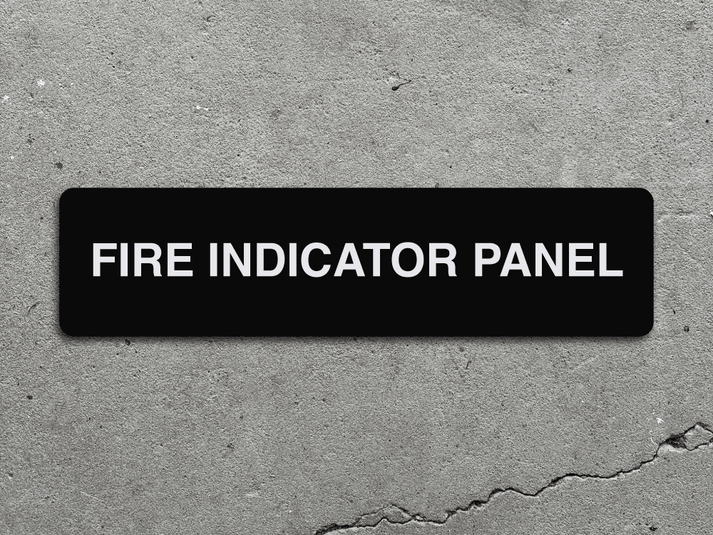 Fire Indicator Panel – The Garage Signshop