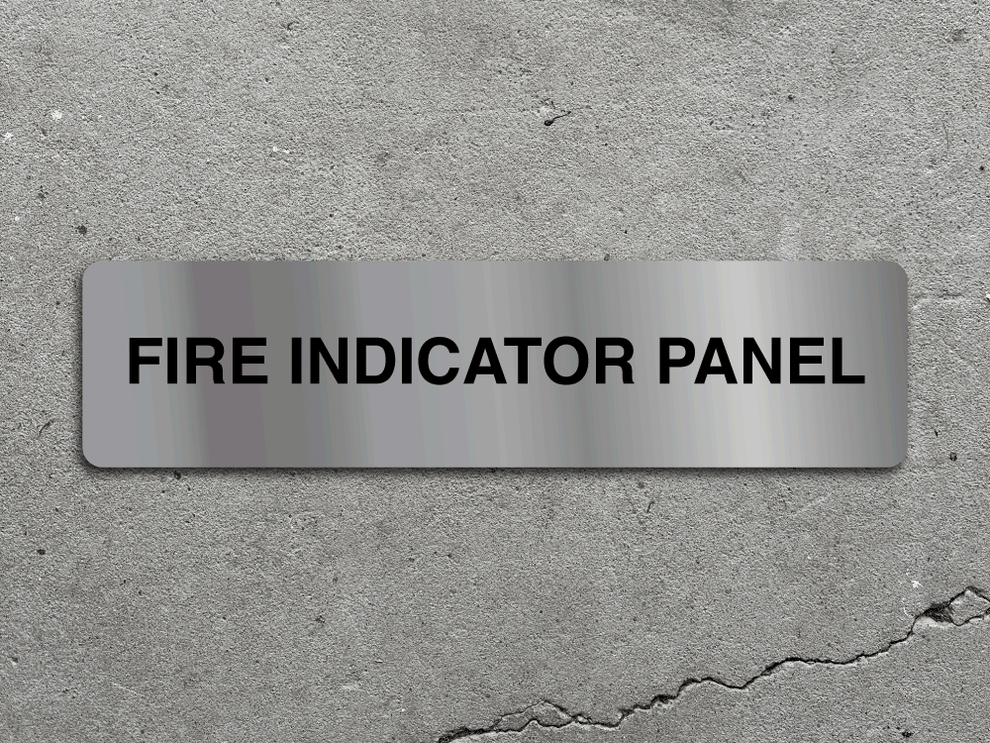 Fire Indicator Panel – The Garage Signshop