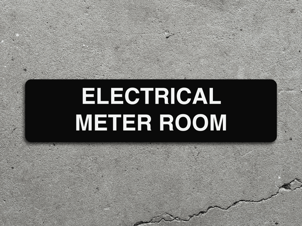 Electrical Meter Room – The Garage Signshop